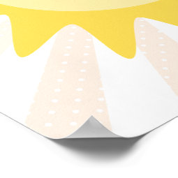 Cute Happy Sun Poster | Zazzle