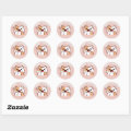 CUTE HAPPY THURSDAY CAT CLASSIC ROUND STICKER | Zazzle
