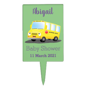 Kitchen & Dining Home & Living Bus Driver Appreciation Cake Topper ...