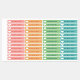 Cute Heart Colorful Labels | Zazzle