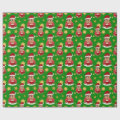 Cute Hispanic Christmas boy cartoon Wrapping Paper | Zazzle