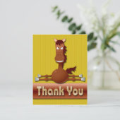CUTE HORSE THANK YOU NOTE CARDS | Zazzle