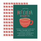 Cute Hot Cocoa Party Holiday Invitation | Zazzle