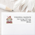 Cute House Return Address Label | Zazzle