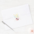 Cute Hugs and Kisses xoxo Kids Square Sticker | Zazzle