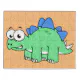 Cute Illustration Of A Stegosaurus. 2 Jigsaw Puzzle | Zazzle