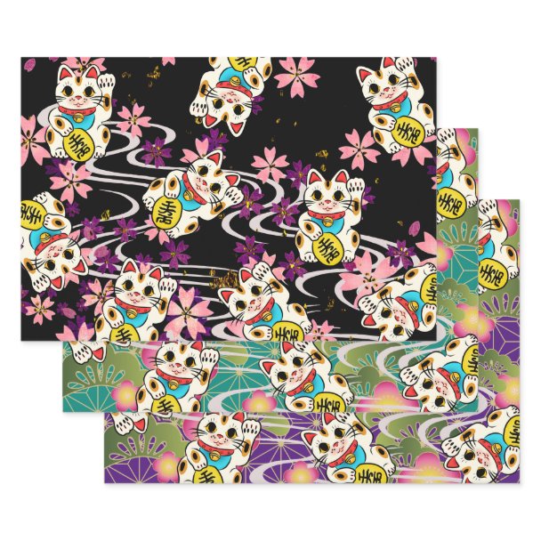 Japanese Kimono pattern fabric | Zazzle.com