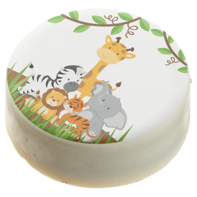 Cute Jungle Baby Animals Oreo Cookies | Zazzle