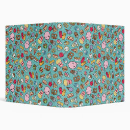 Cute Junk Food binder | Zazzle