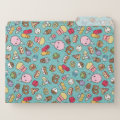 Cute Junk Food file folders | Zazzle