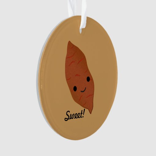 Cute Kawaii Sweet Potato Ornament | Zazzle