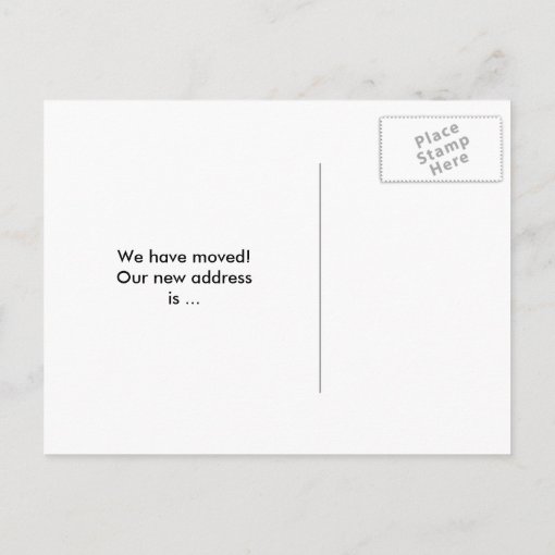 Cute keep calm we've moved postcard for relocation | Zazzle