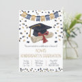 Cute Kindergarten Graduation Party Invitation | Zazzle
