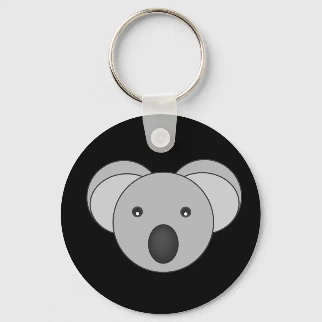 Cute Koala Bear Keychain | Zazzle