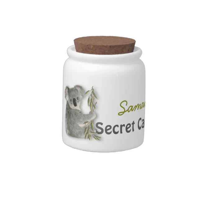 Cute Koala Candy Jar | Zazzle