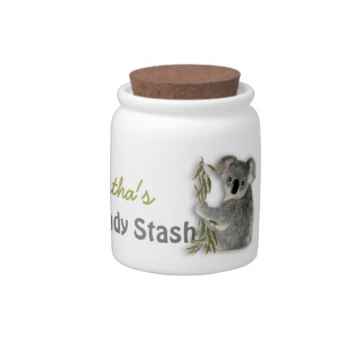 Cute Koala Candy Jar | Zazzle