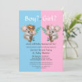 Cute Koala Gender Reveal Party / Baby Shower Invitation | Zazzle
