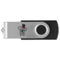 Cute Koala in a Black Top Hat Flash Drive | Zazzle