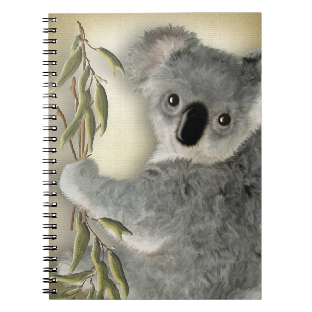 Cute Koala Notebook | Zazzle