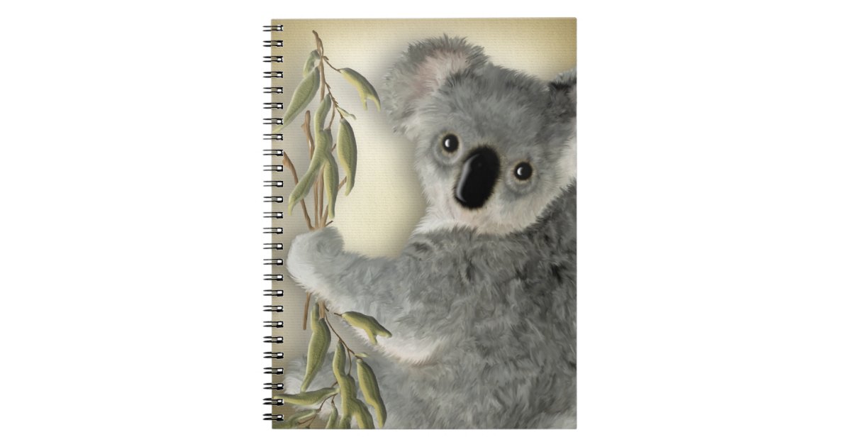 Cute Koala Notebook | Zazzle