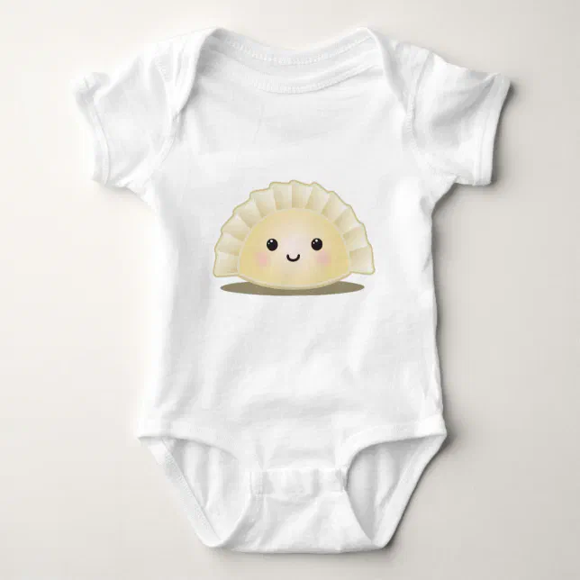 Cute Korean Mandu Baby Bodysuit | Zazzle