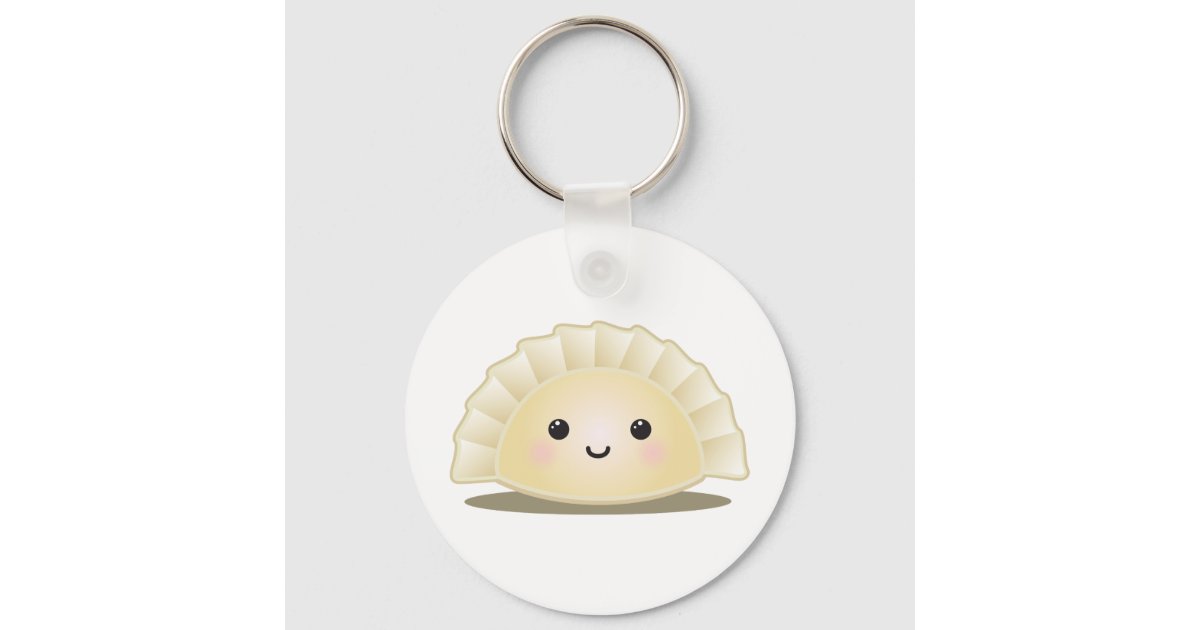 Cute Korean Mandu Keychain | Zazzle
