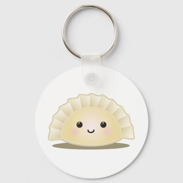 Cute Korean Mandu Keychain | Zazzle