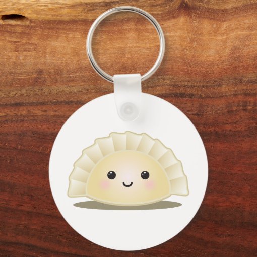 Cute Korean Mandu Keychain | Zazzle