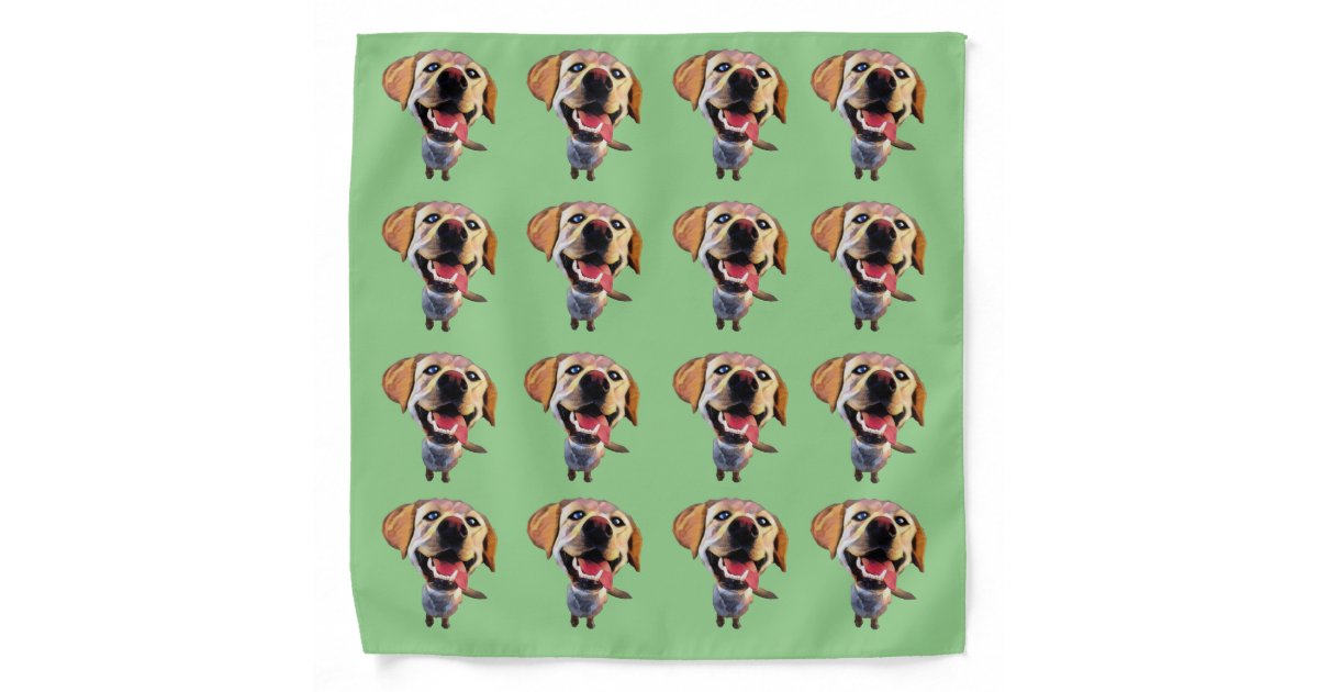 Cute Labrador Retriever Bandana | Zazzle