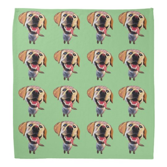 Cute Labrador Retriever Bandana | Zazzle.com