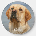 Cute Labrador Retriever Dog Personalized Pet Photo Wireless Charger ...