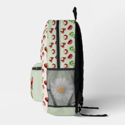 Cute LadyBug Pattern Kids Backpack | Zazzle