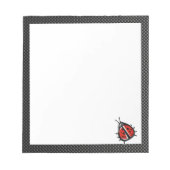 Cute Ladybug; Sleek Notepad | Zazzle