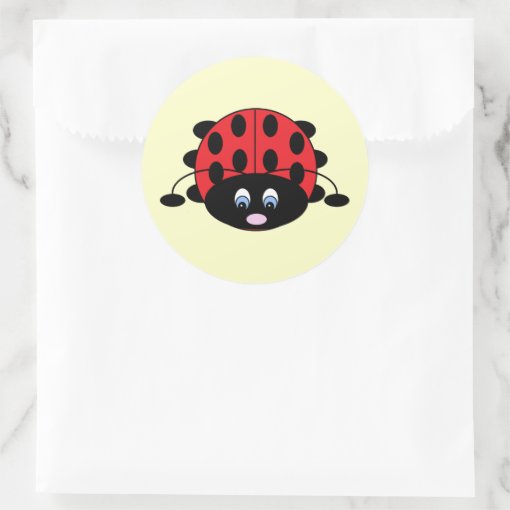 Cute Ladybug Stickers | Zazzle