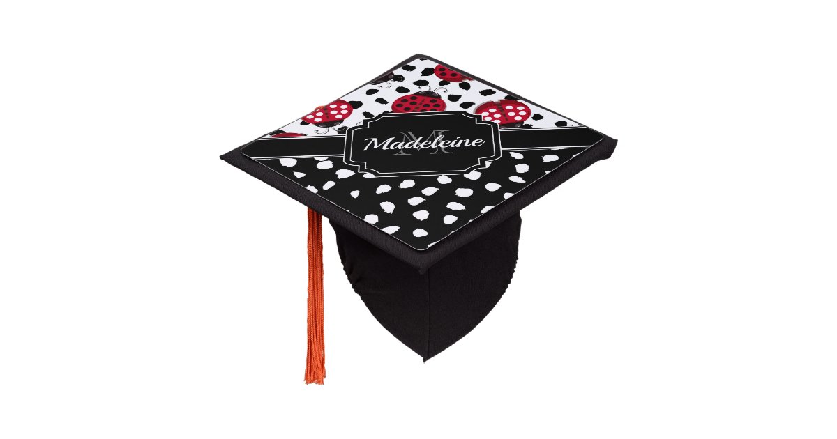 Cute Ladybugs Graduation Cap Topper | Zazzle