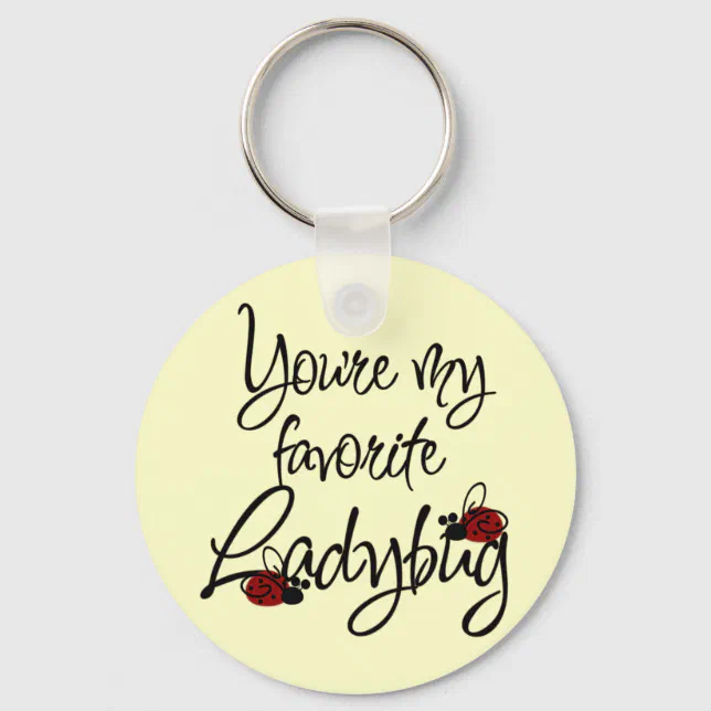 Cute Ladybugs Key Chain | Zazzle