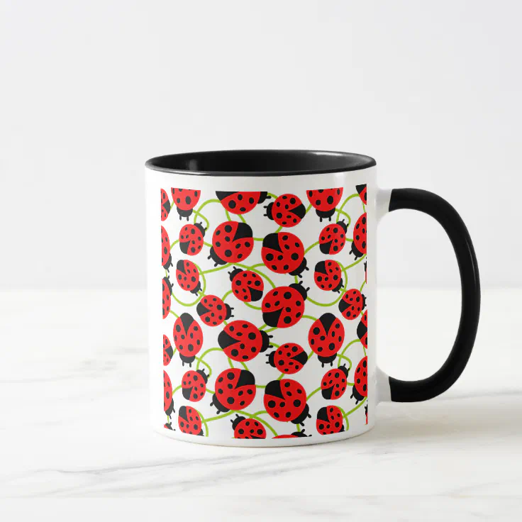 Cute Ladybugs Mug | Zazzle