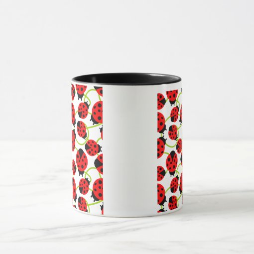 Cute Ladybugs Mug | Zazzle