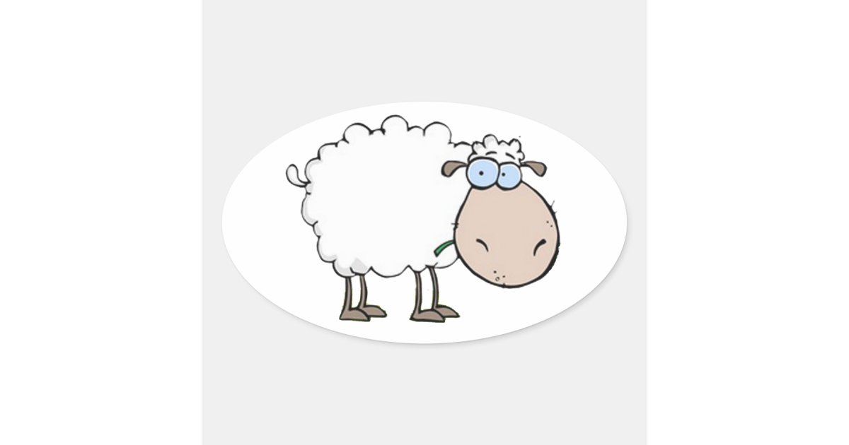 Cute Lamb Sticker | Zazzle