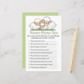 Cute lambs Nursery Rhyme Quiz baby shower game | Zazzle