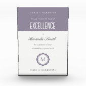 Cute Lavender Minimal Logo Award of Excellence | Zazzle