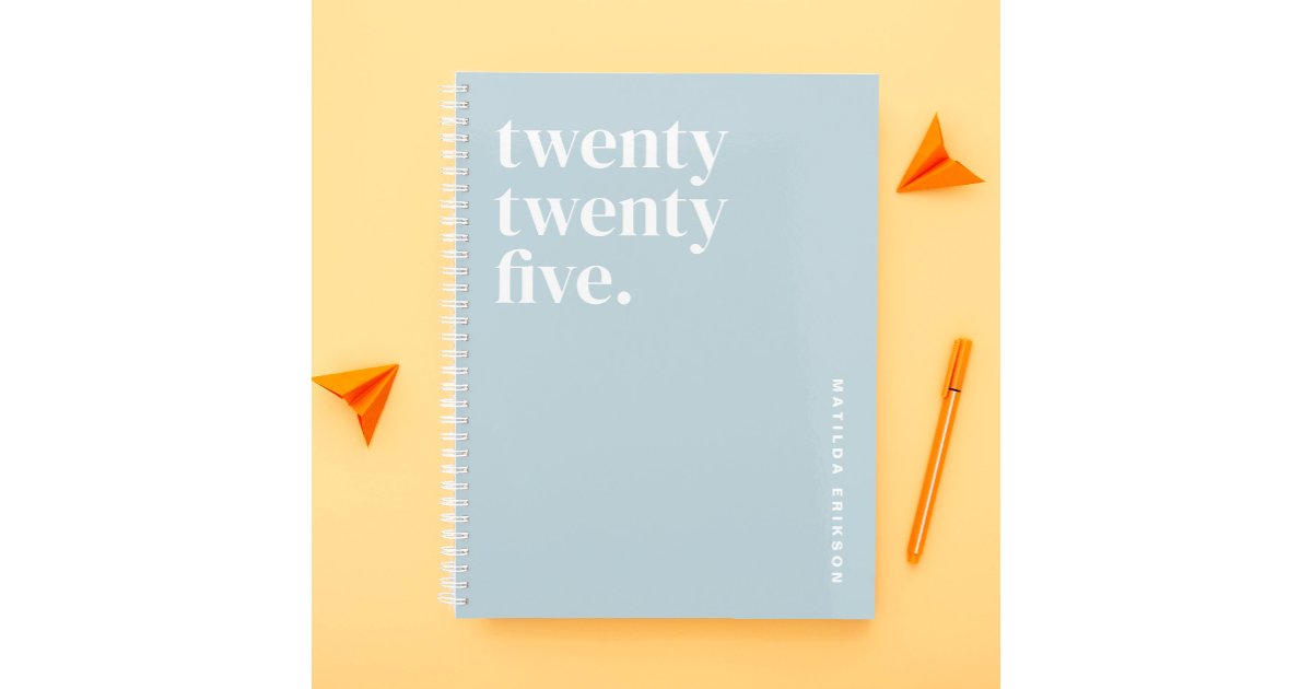 Cute Light Blue School Planner | Zazzle