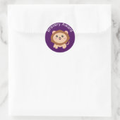 Cute Lion Bravery Award - Sticker for being brave | Zazzle