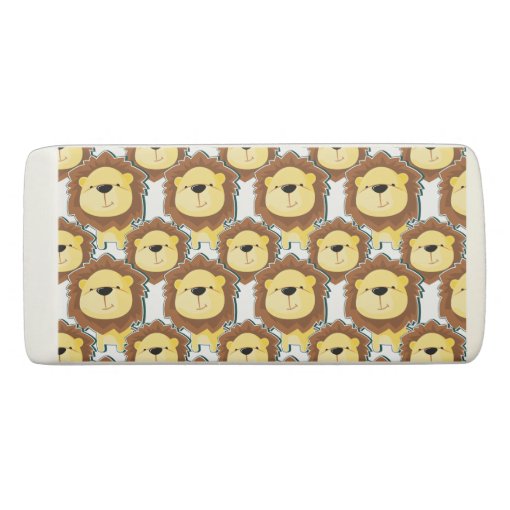 Cute Lion Eraser | Zazzle
