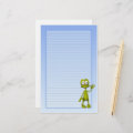 Cute Little Alien Kids Stationery | Zazzle