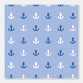 Cute Little Anchor Pattern Wallpaper | Zazzle