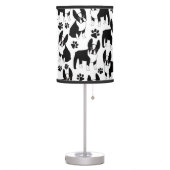 Cute Little Boston Terriers Table Lamp | Zazzle