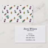 cute little bugs insects business card | Zazzle