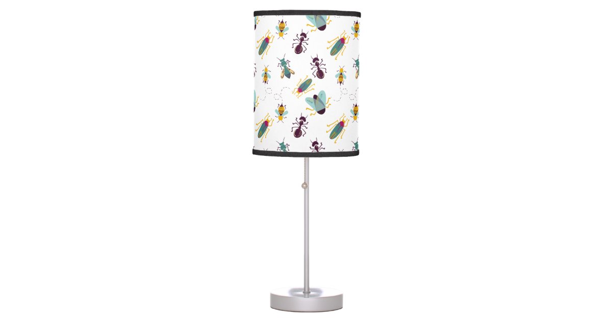 cute little bugs insects table lamp | Zazzle