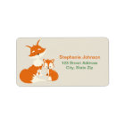 Little Fox Address Label | Zazzle.com